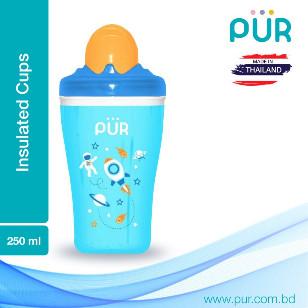 Pur Insulated Straw Cup 8oz./250ml. - (9009) - PUR Bangladesh