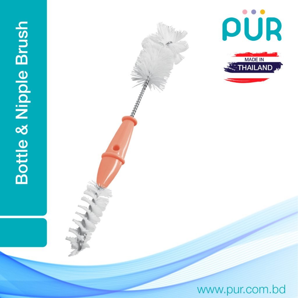Pur 2 in 1 Bottle & Nipple Brush - (6106) - PUR Bangladesh